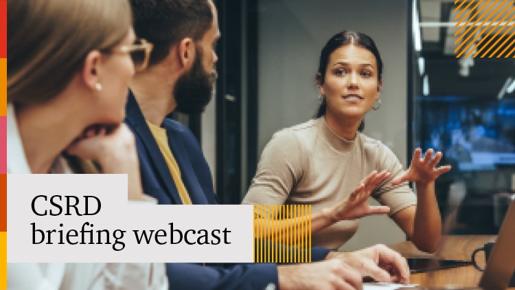 CSRD Briefing — Webcasts | PwC Ireland