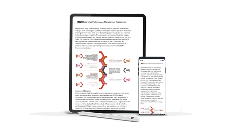 Enterprise Performance Management Assessment — Solutions | PwC Ireland
